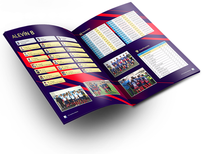 Álbum resumen de la temporada personalizado del club
